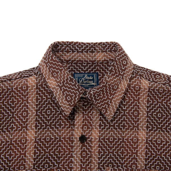 [Pre-Order] Studio D'Artisan "Kakishibu Noragi Sashiko" Work Shirt ...