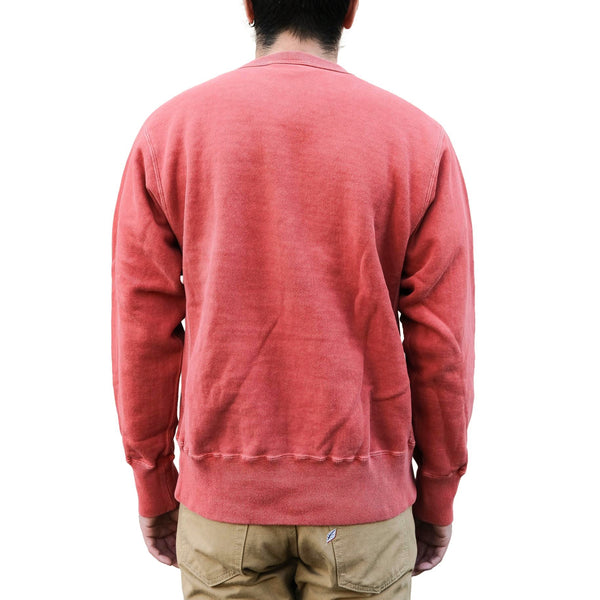 Studio D'Artisan "Bengara" Reverse Weave Sweatshirt - Okayama Denim