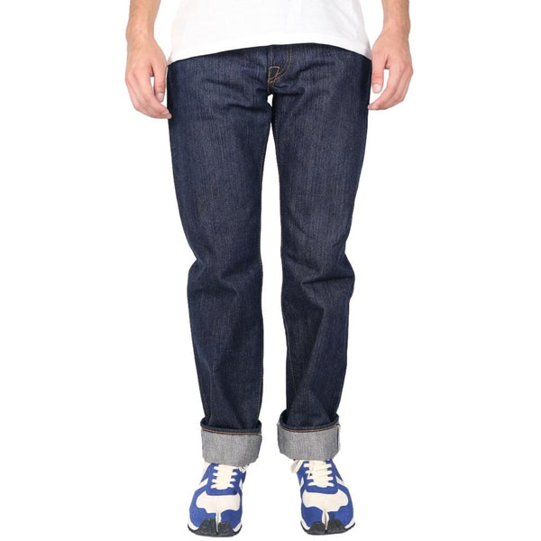 Pure Blue Japan KS-15oz-003 "Kasuri" Selvedge Jeans (Regular Straight) - Okayama Denim