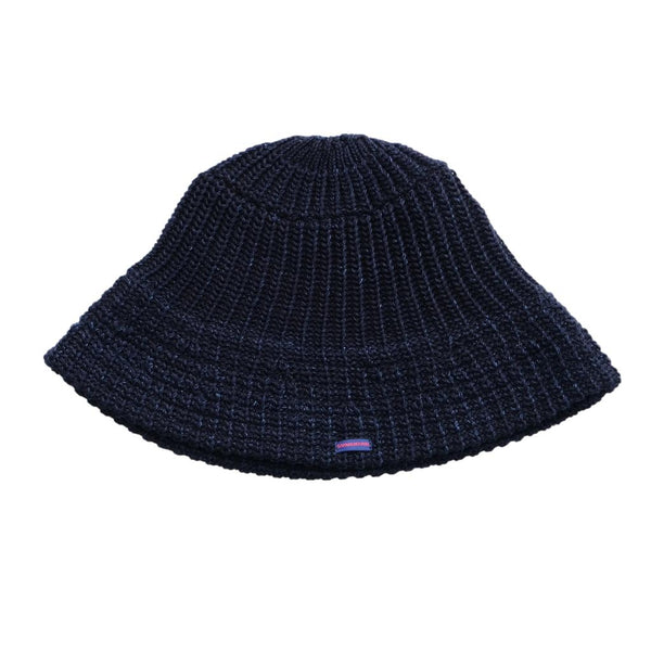 Samurai Jeans SJ401NC Indigo Dyed Bucket Beanie - Okayama Denim