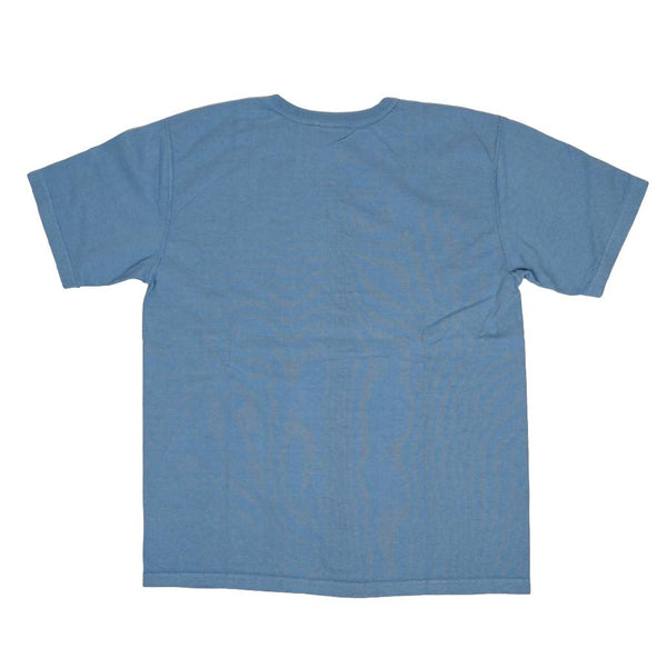 Studio D'Artisan 9913 Loopwheel Tee (Blue) - Okayama Denim