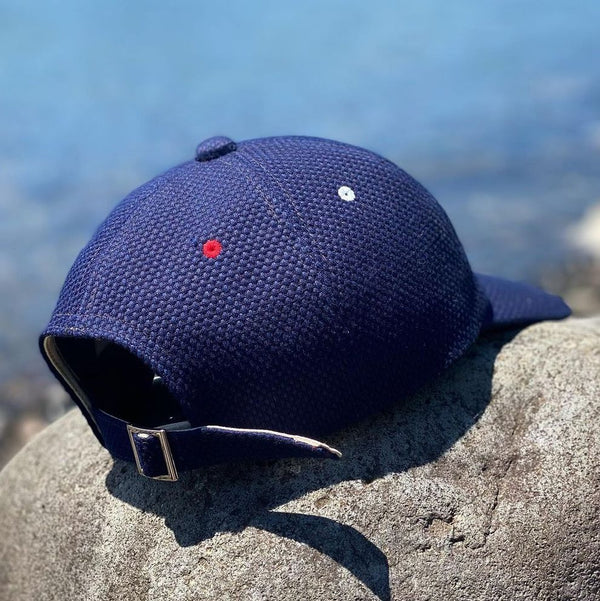 OD+SDA "Kasezome" Indigo Sashiko Selvedge 6-panel Baseball Cap ...