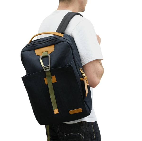 Master-piece "Link" Backpack (Navy) - Okayama Denim