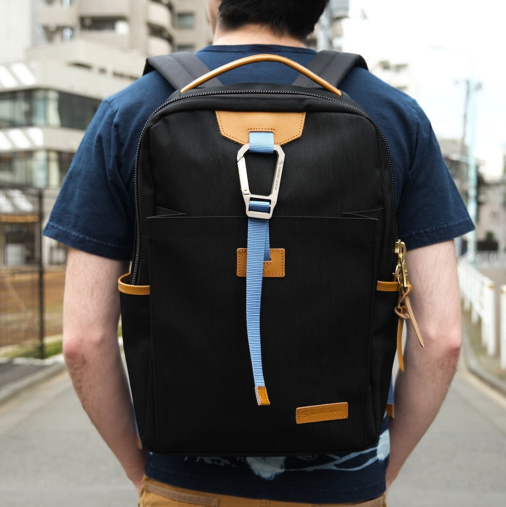 Master-piece "Link" Backpack (Black) - Okayama Denim