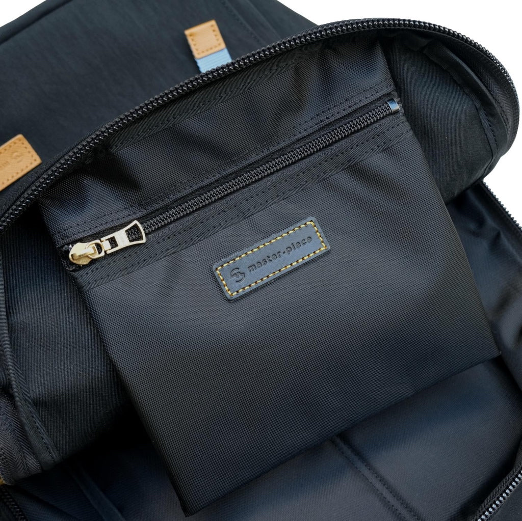 Master-piece "Link" Backpack (Black) - Okayama Denim