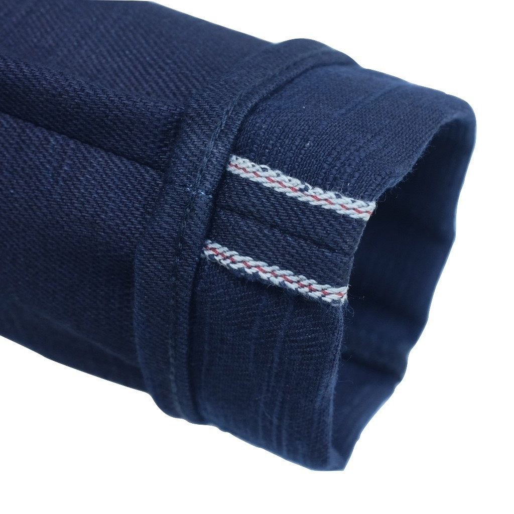 ODJB013 18oz. "Midnight Slub" Indigo x Indigo Selvedge Jeans (High Tap ...