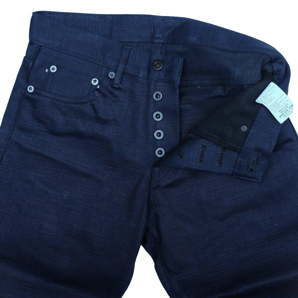 ODJB013 18oz. "Midnight Slub" Indigo x Indigo Selvedge Jeans (High Tap ...