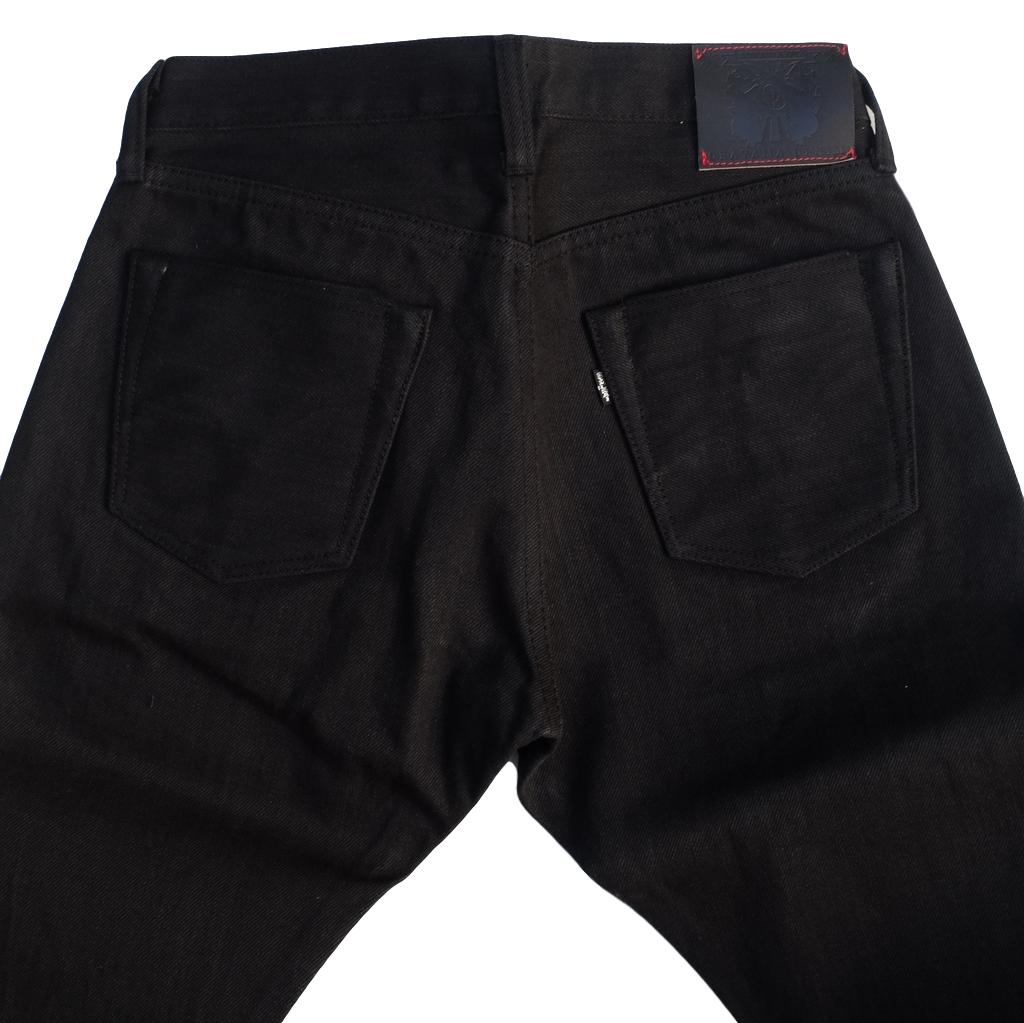 OD+SJ 17oz. "Kuro" Black x Black Selvedge Jeans (Comfort Tapered ...