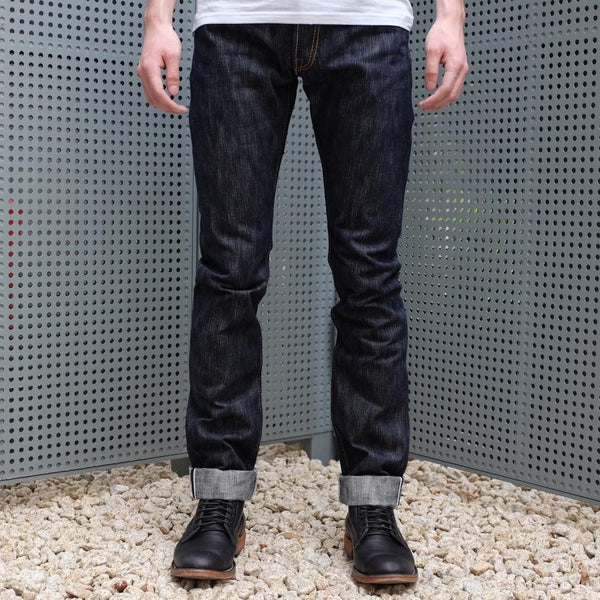 Pure Blue Japan AI-013 17.5oz. "Aizome" (Slim Tapered) - Okayama Denim