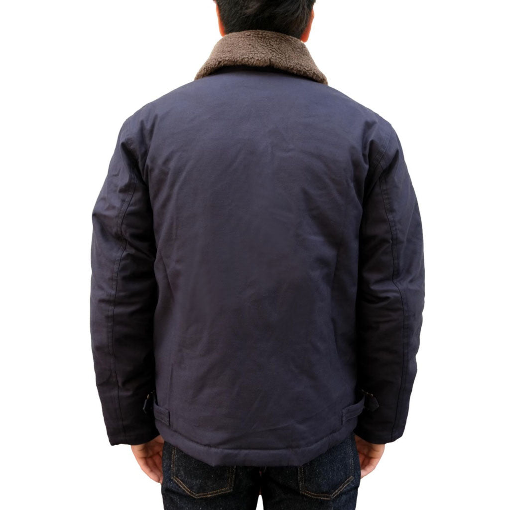 Zanter N1 Down Jacket (Navy) - Okayama Denim